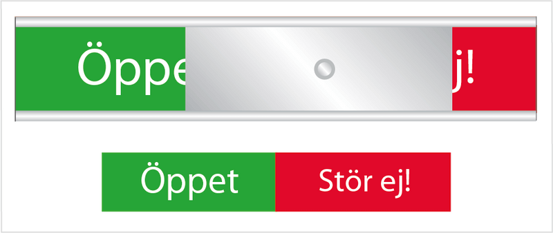 Öppet / Stör ej Skylt | SignOffice Sverige AB
