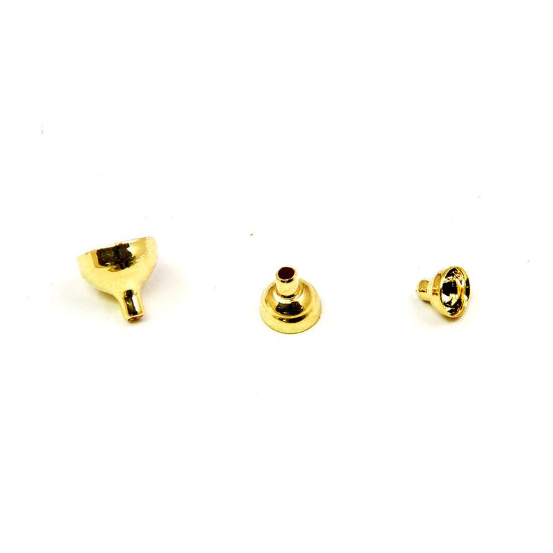Fits Brass Turbo Tubes - 10p - Gold - Large