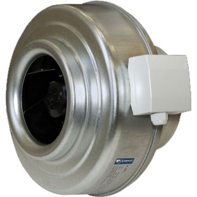 Kanalfläkt Systemair K 100 XL Sileo - Tystgående fläkt.