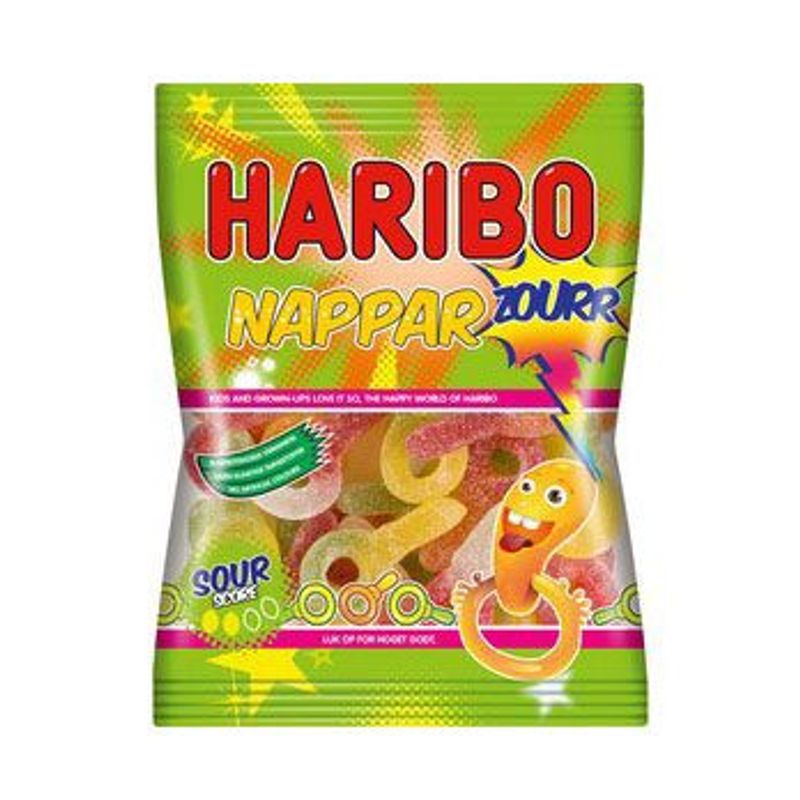 HARIBO SURA NAPPAR 24X80GR