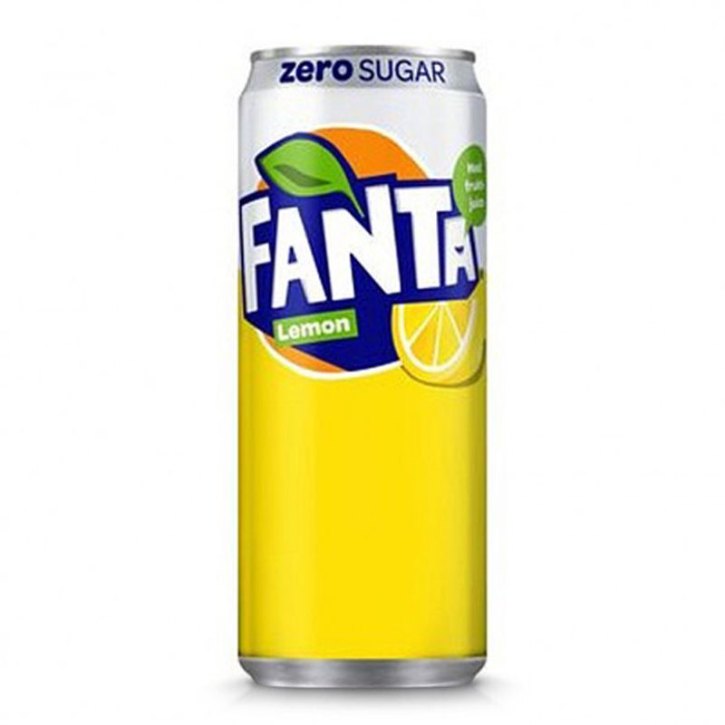 FANTA LEMON ZERO SUGER 20X33CL