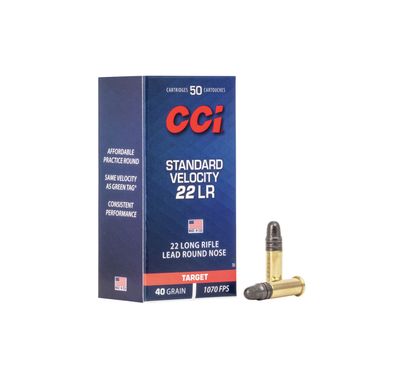 CCI Varmint Ammo 22 LR Segmented HP Subsonic 40gr 50/Box