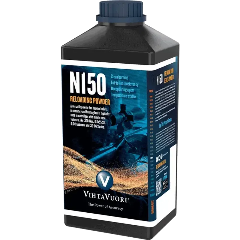 Vihtavuori N150 MULTIFUNKTIONSGEVÄRSPULVER