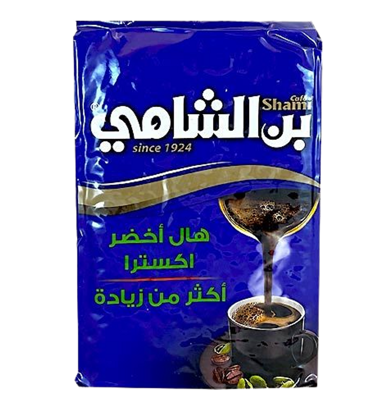 Shami Kaffe med Extra Kardemumma Grön 10x500g