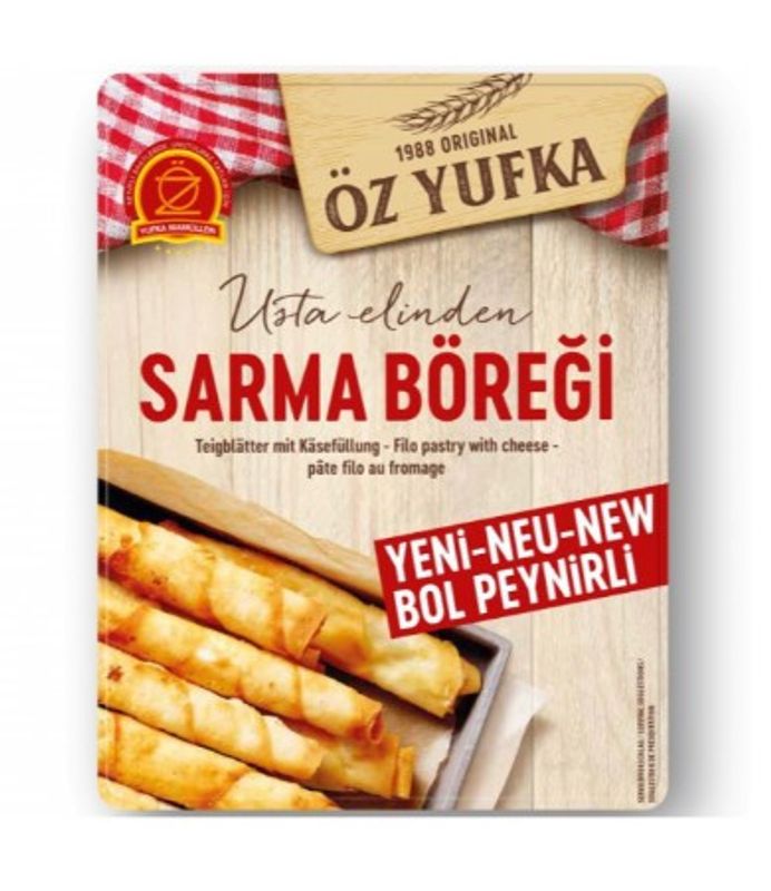 Öz Yufka Filodeg Med Ost - Sarma Böregi 16x500g