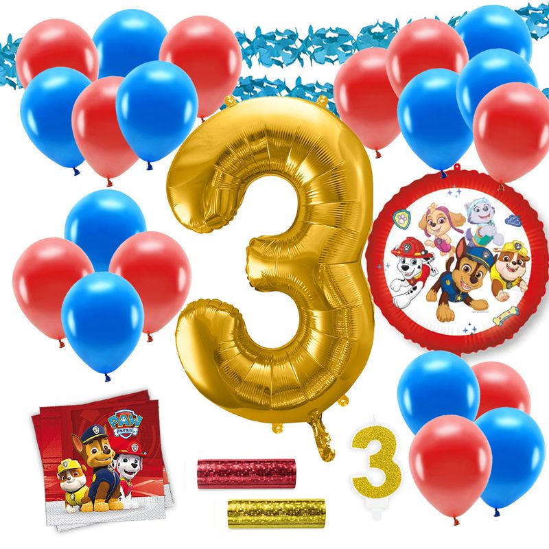 3-års kalas kit, Paw Patrol