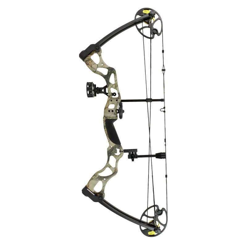 SUPER HUNTER 75 Lbs COMPOUND PILBÅGE Kit i Kamouflage