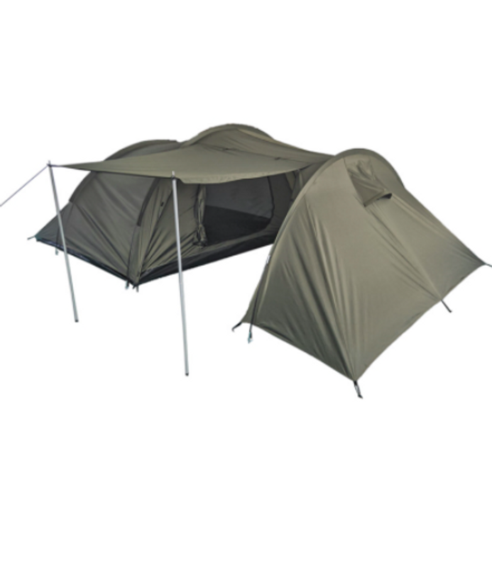 Rymligt och prisvärt tält från tyska Mil-Tec