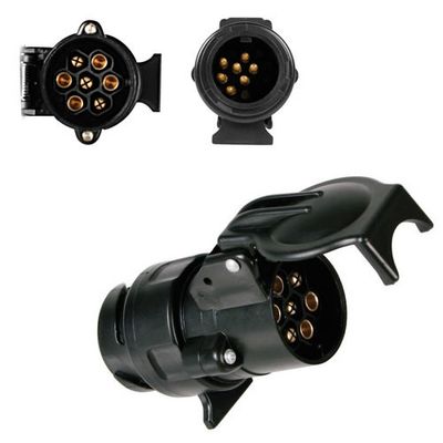 Släpvagnskontakt (stickdosa) 7-POLIG