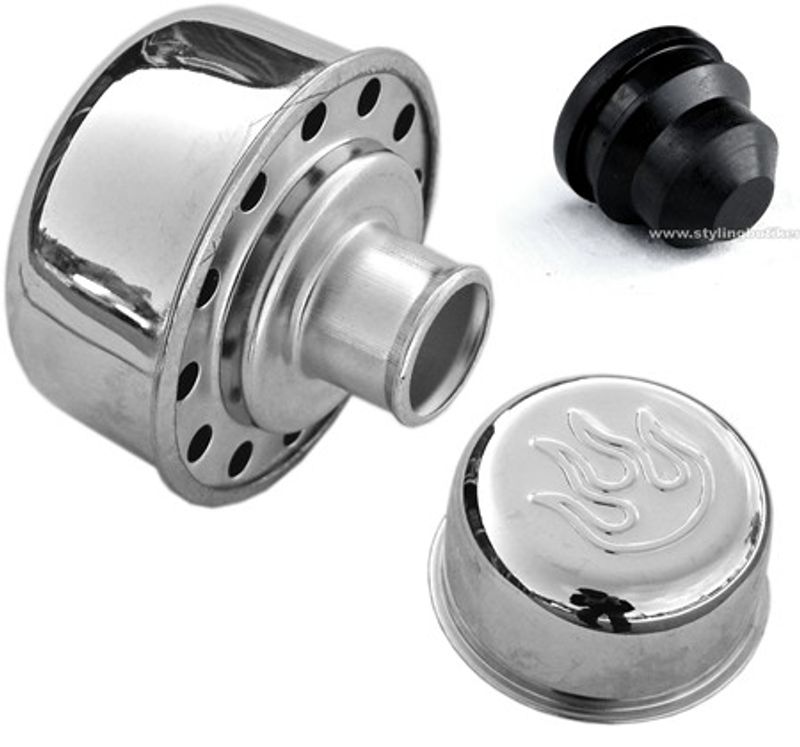 Vevhusfilter "FLAME" 1" + 1st genomföringar 1.25"