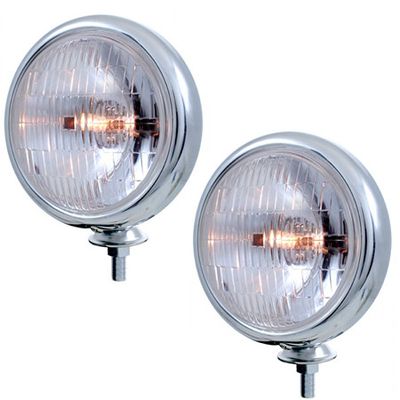 Extraljus med galler 2st