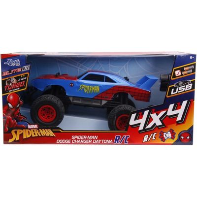 Spider-Man Dodge-Charger Daytona - Radiostyrd - Jada Toys