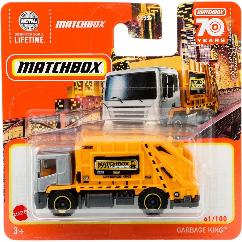Garbage King - Gul - Matchbox 70 Years - Matchbox
