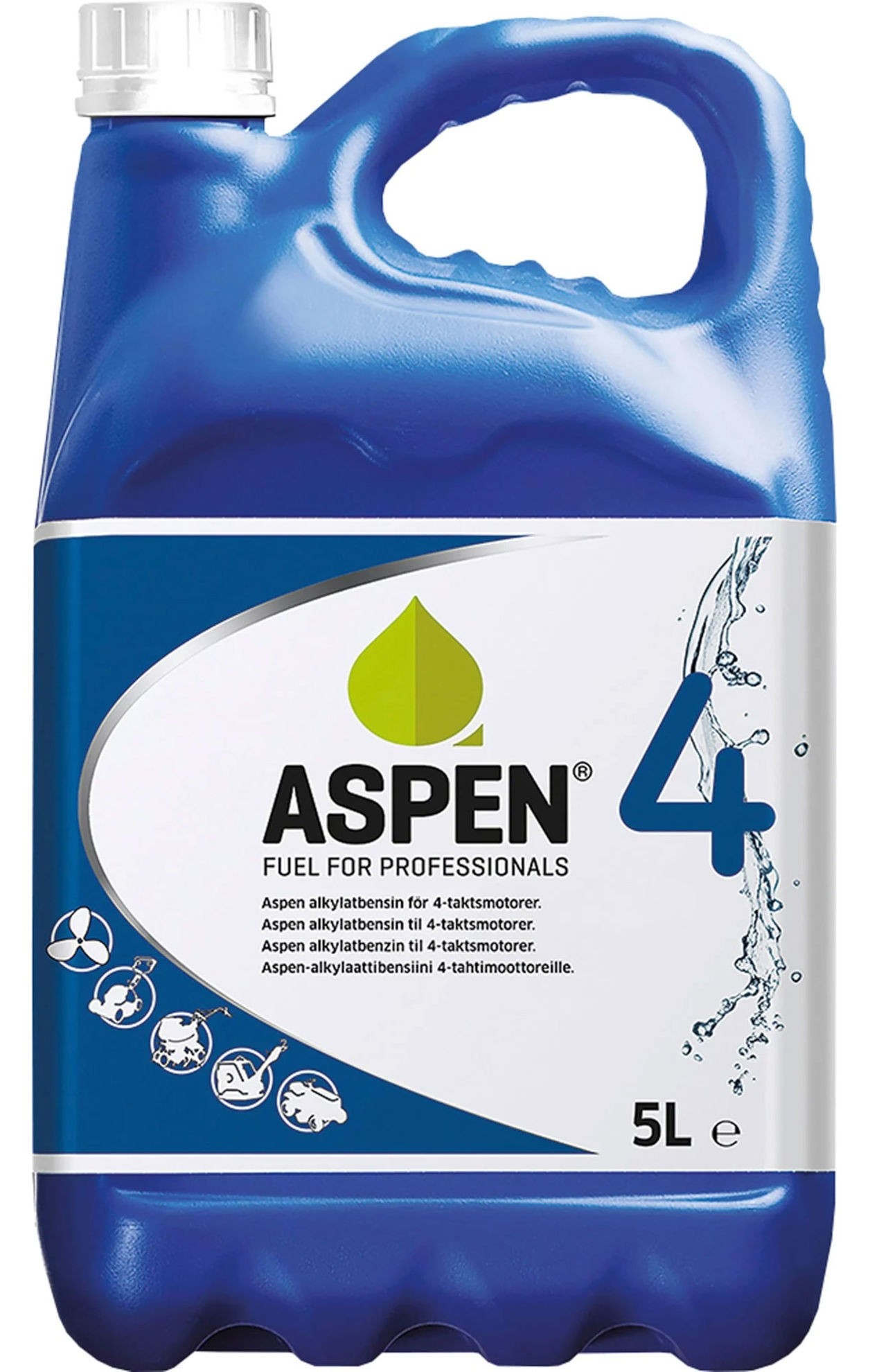 Aspen 4 Alkylatbensin för Fyrtaktsmotorer