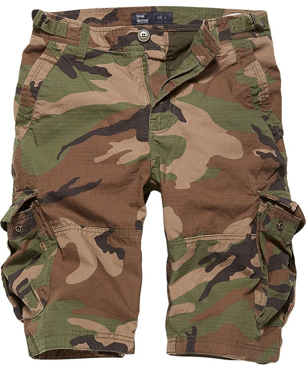 Ripstop cargo shorts herr - camo - Dunken.se