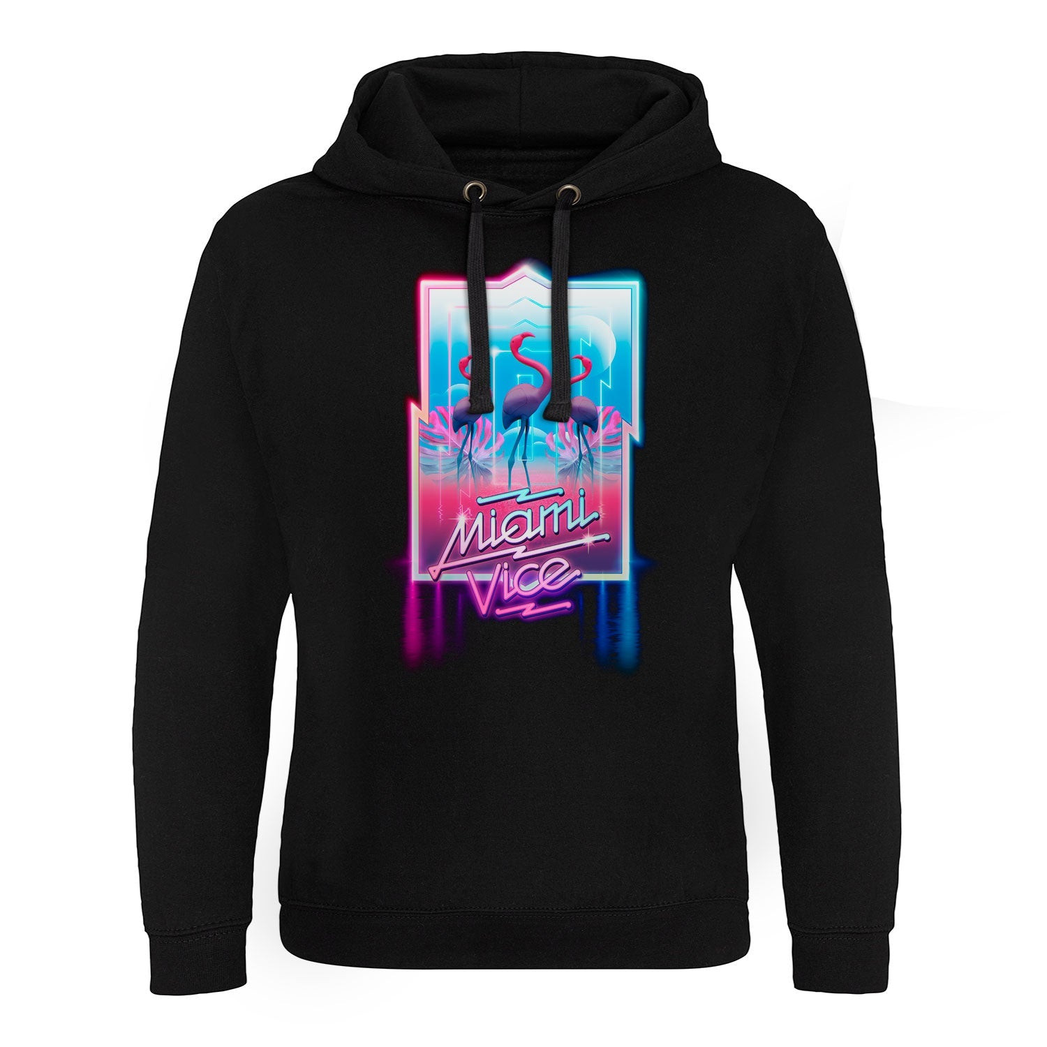 Miami Vice Neon Sign Epic Hoodie | Retro Neonstil
