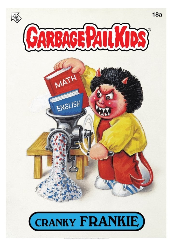 Garbage Pail Kids - Cranky Frankie Poster