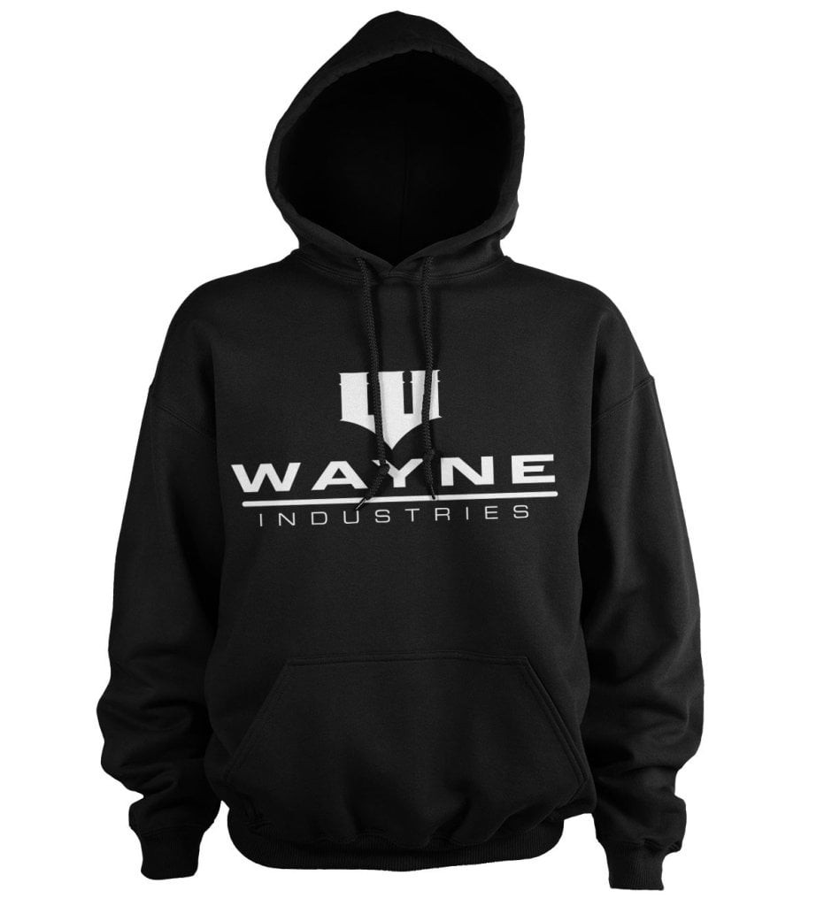 Batman - Wayne Industries Logo Hoodie for Men - Officially licensed ...