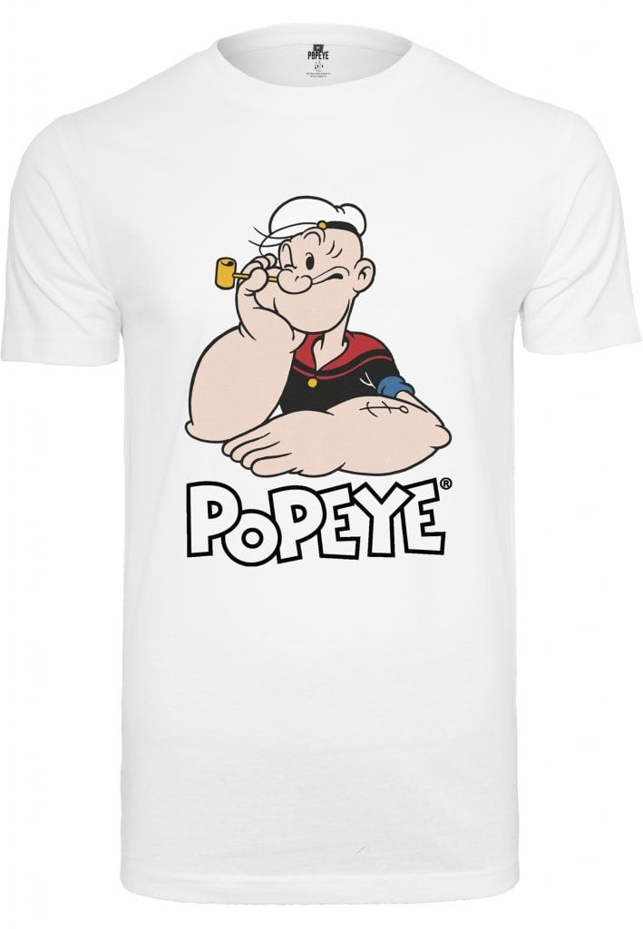Popeye Logo And Pose Tee