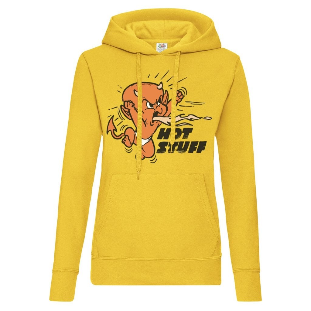 Hot Stuff Retro Girls Hoodie