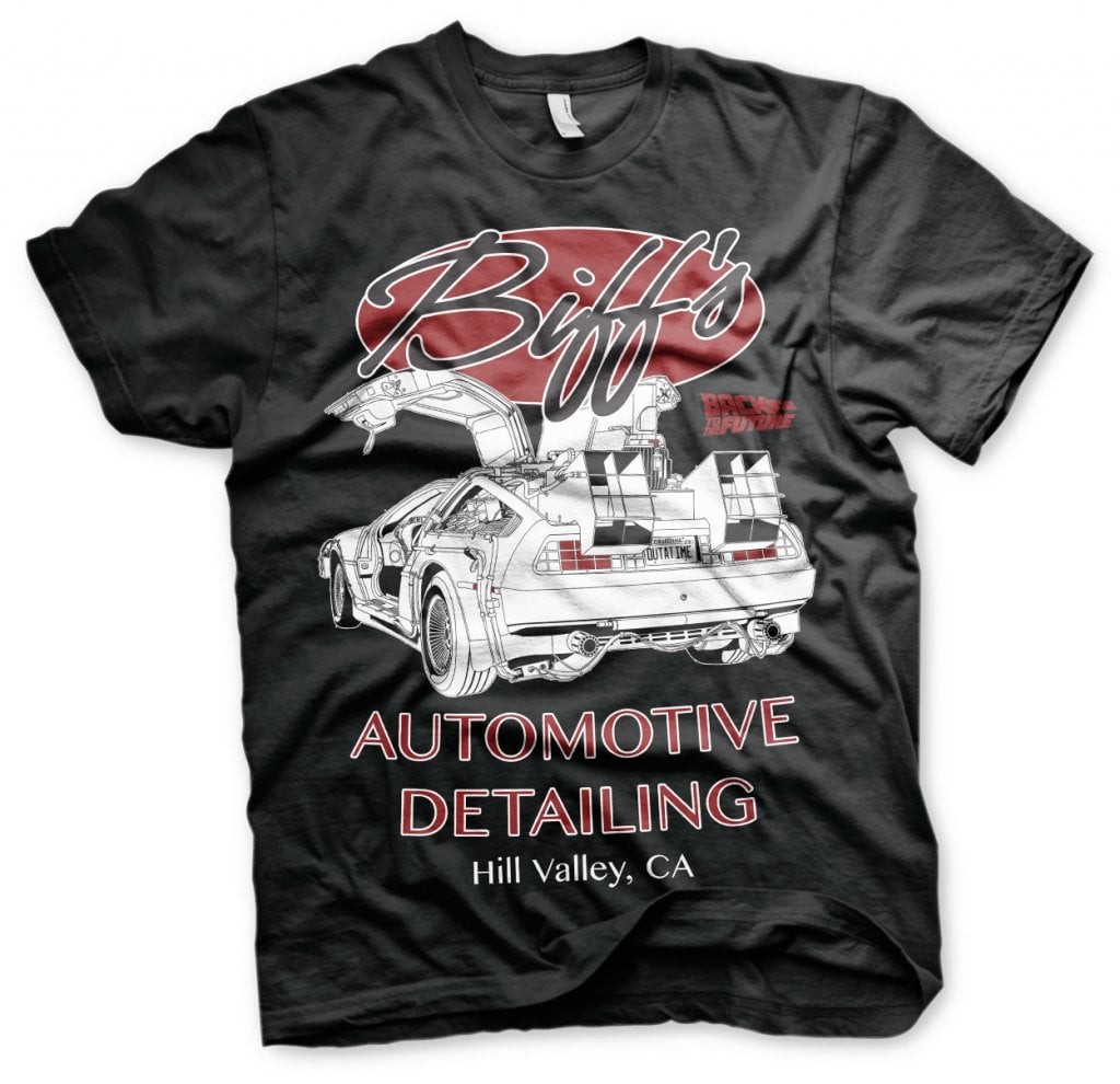 Biff's Automotive Detailing T-Shirt - Oddsailor.com
