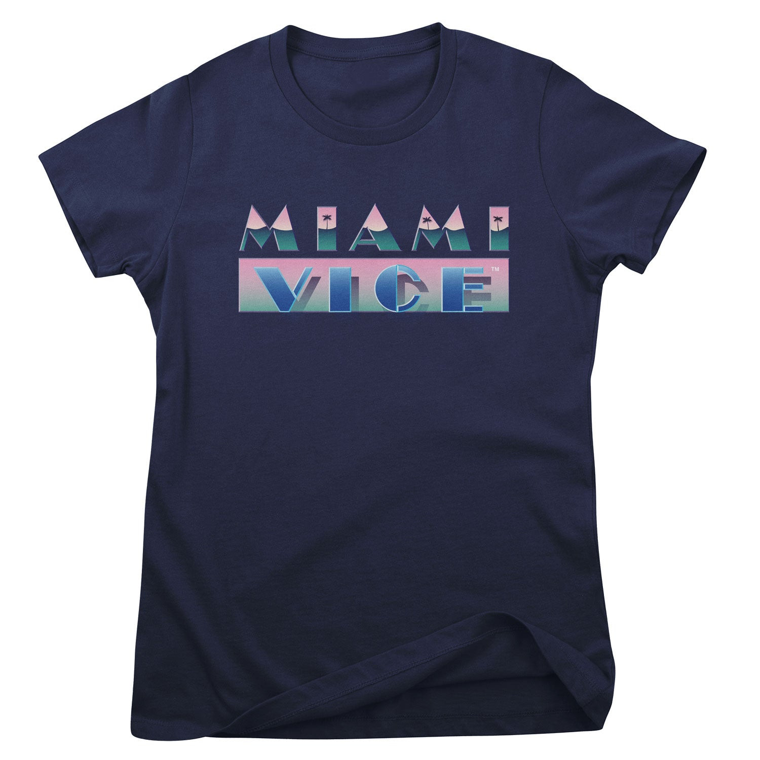 Miami Vice Airbrush Logo Tee - Dam T-shirt