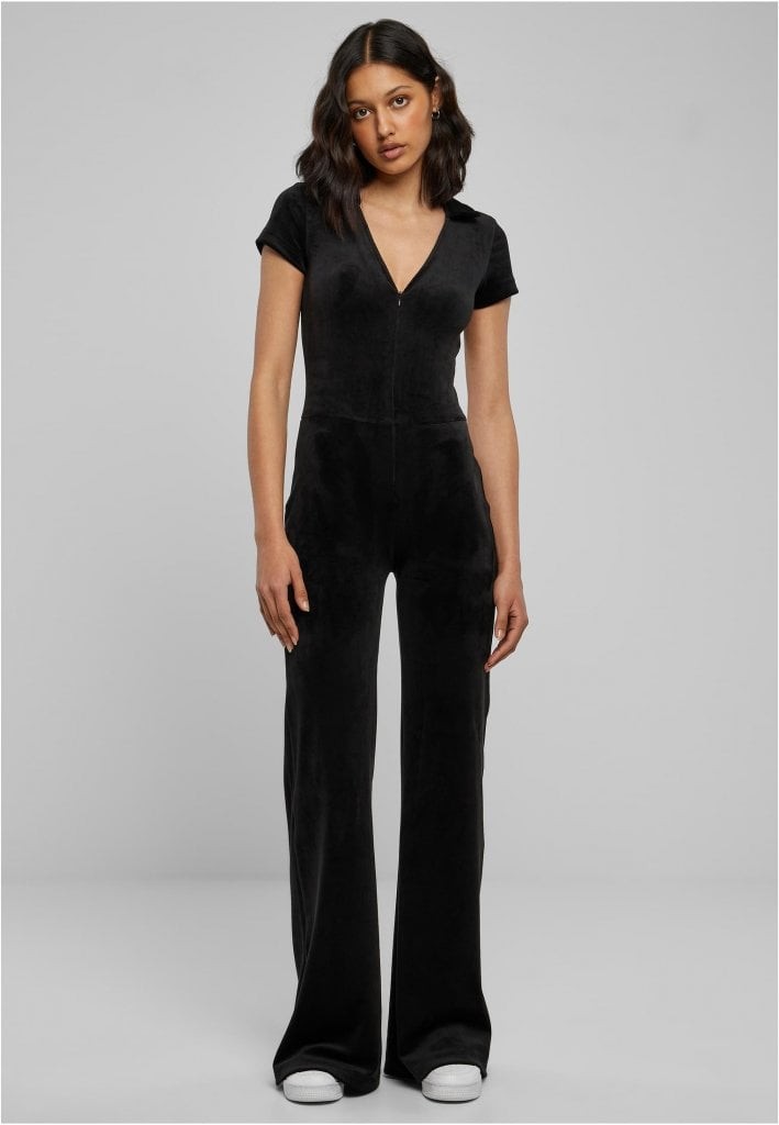 Jumpsuit i sammet dam