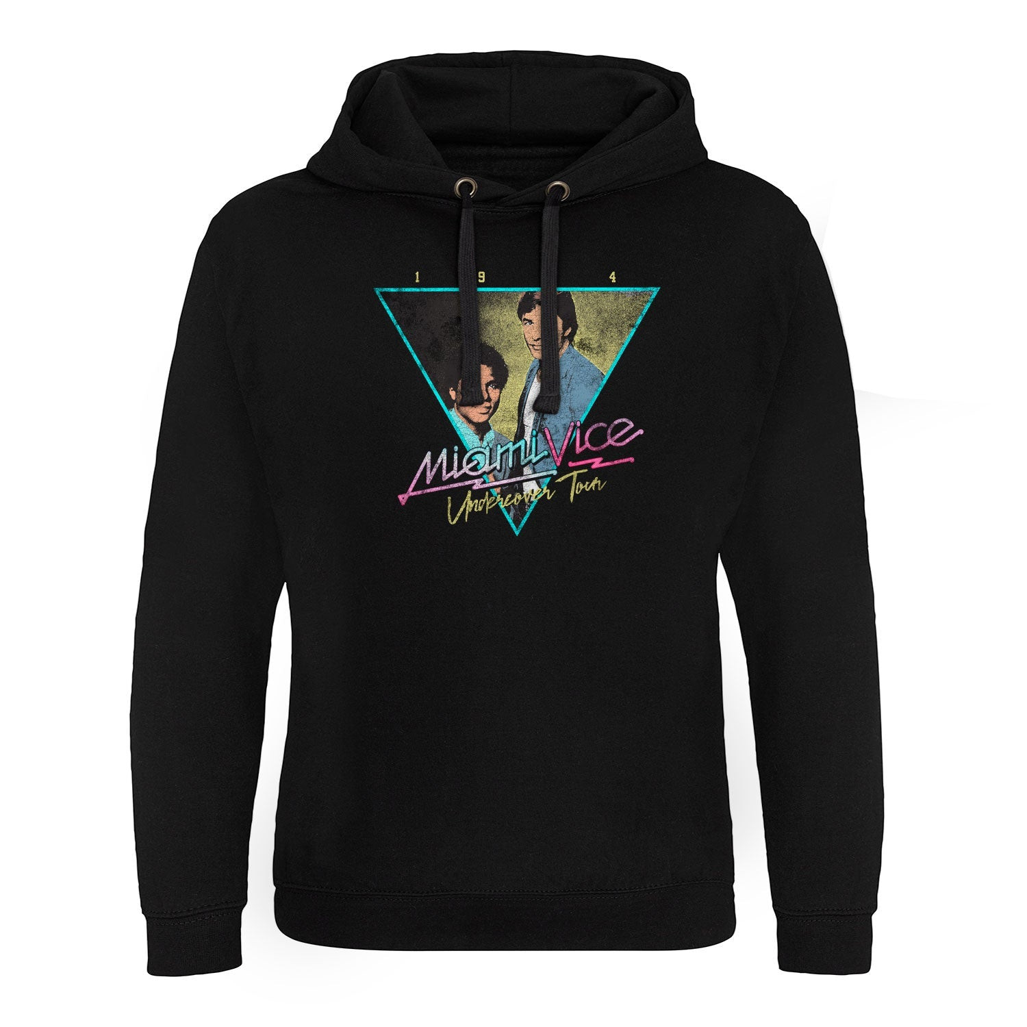 Miami Vice Undercover Tour Hoodie - Retro Stil