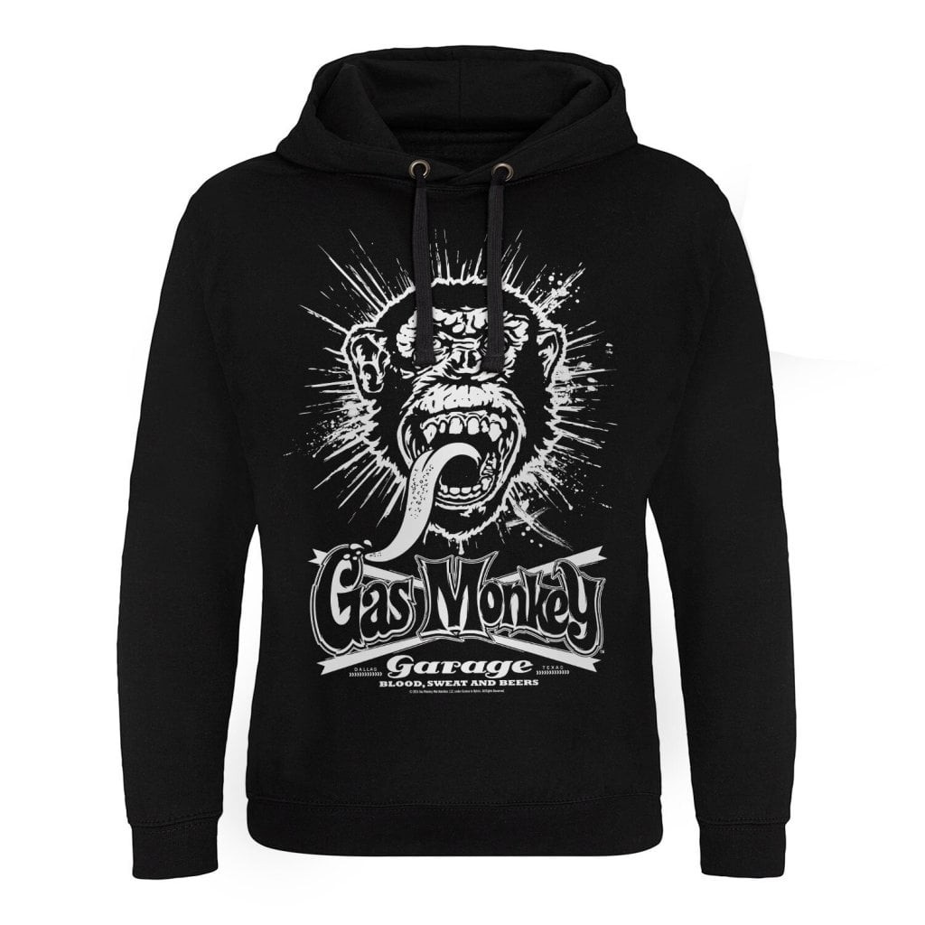 Gas Monkey Garage Explosion Epic Hoodie | Dunken.se