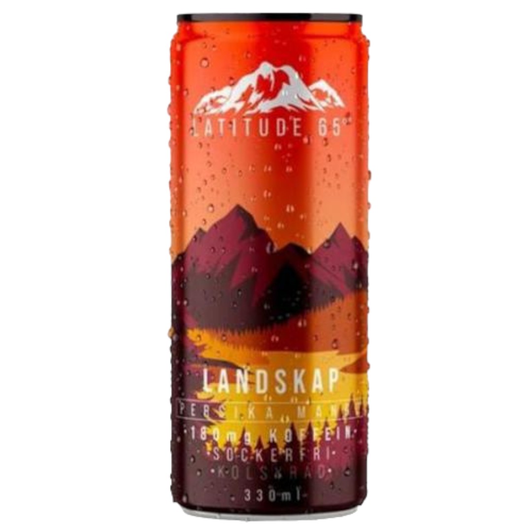 Latitude 65 Landskap - Persika Mango 330ml