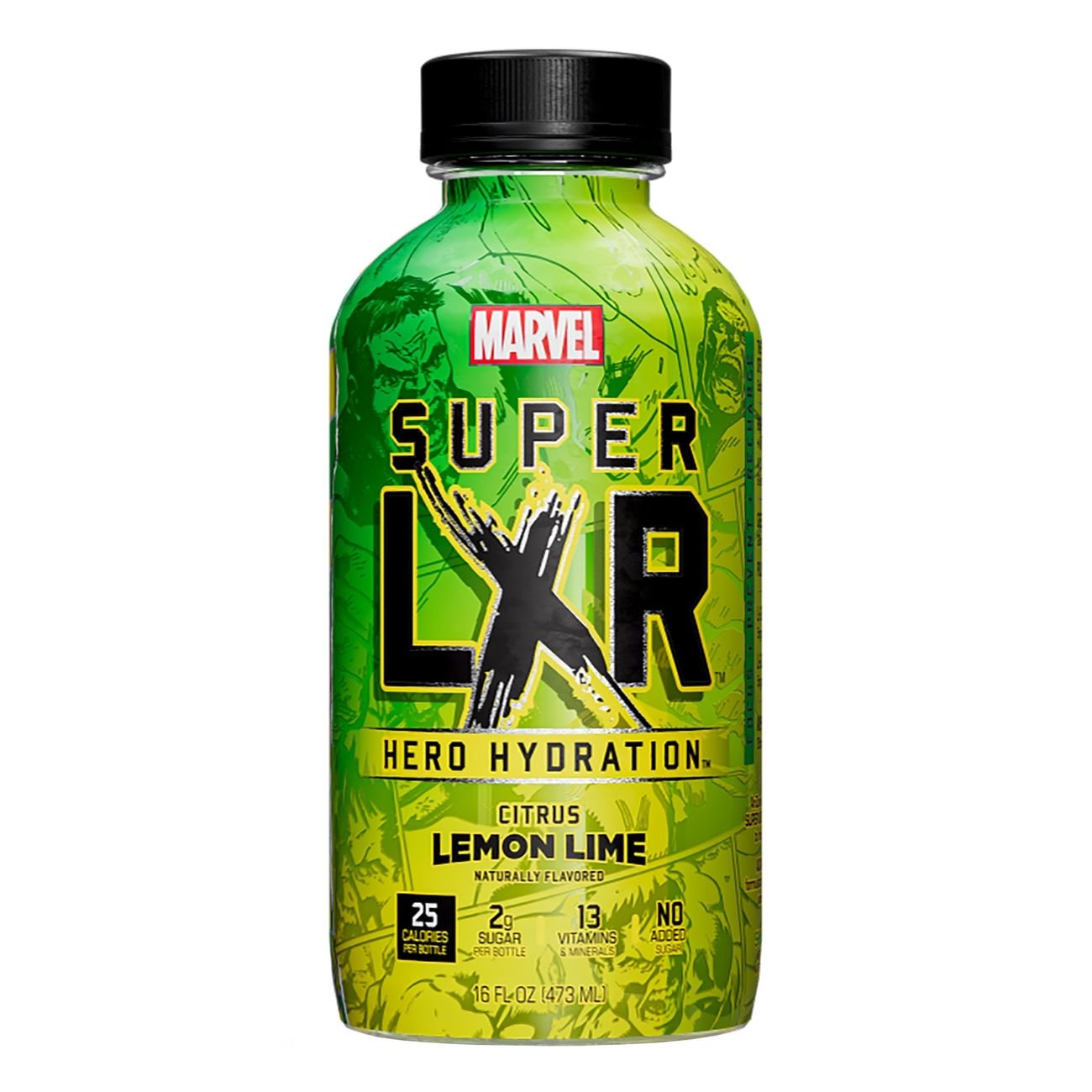 Arizona Marvel Super LXR Hero Hydration - Citrus Lemon Lime 473ml