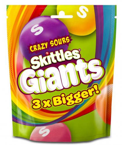 Skittles Giants Crazy Sours 132g