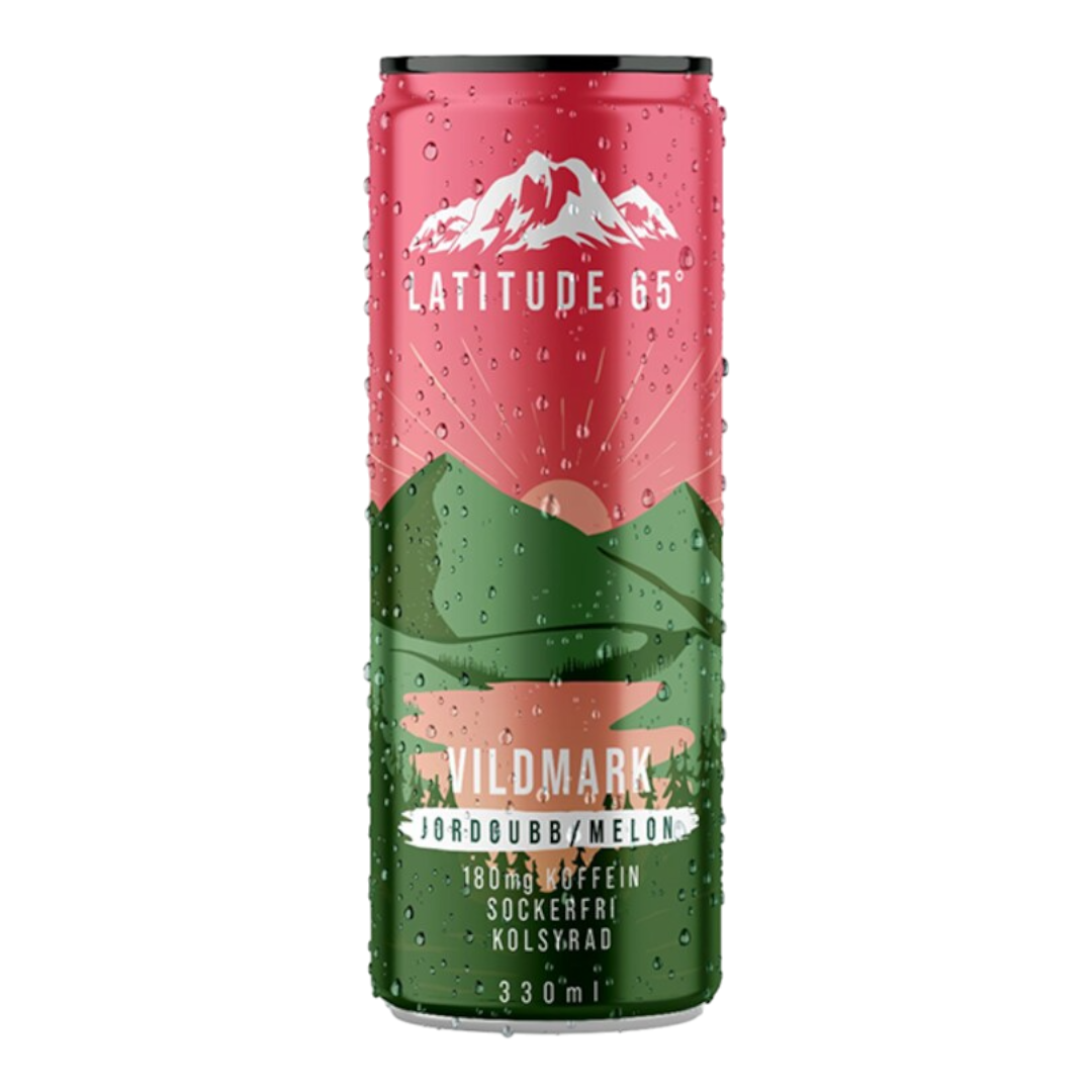 Latitude 65 Vildmark - Jordgubb/Melon 330ml