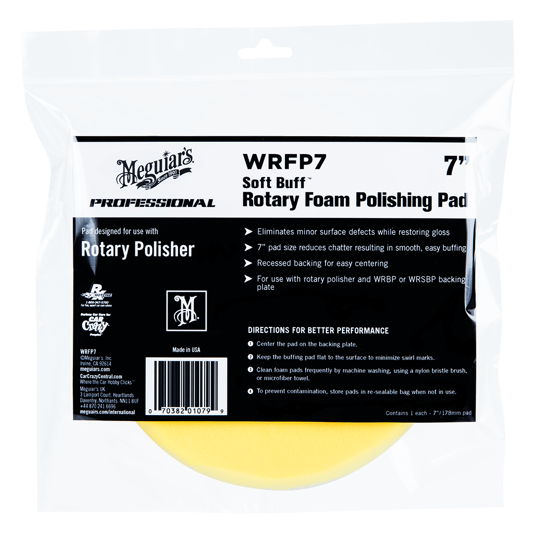 Meguiar’s 7” Rotary Foam Polishing Pad - Proffspolertrissa