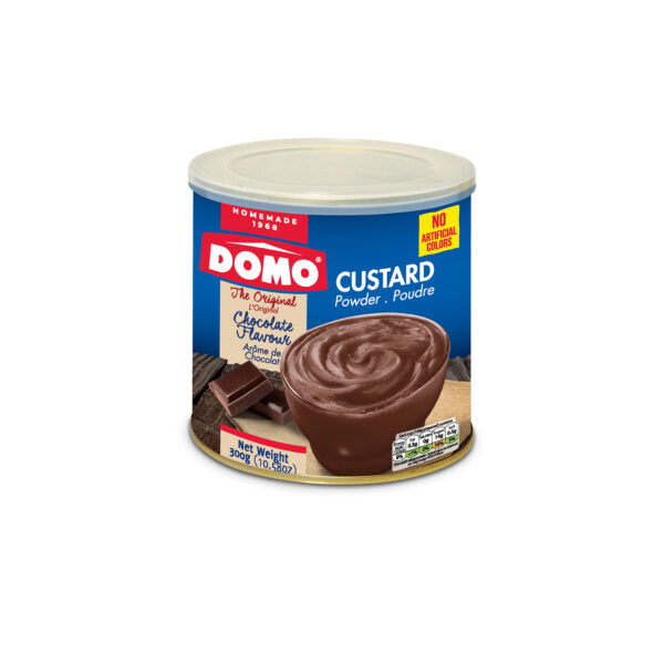 Domo Custard Chocklad 12x300g