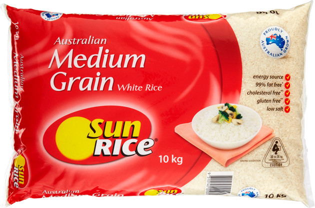 Sunrice Rund Ris 1x10kg