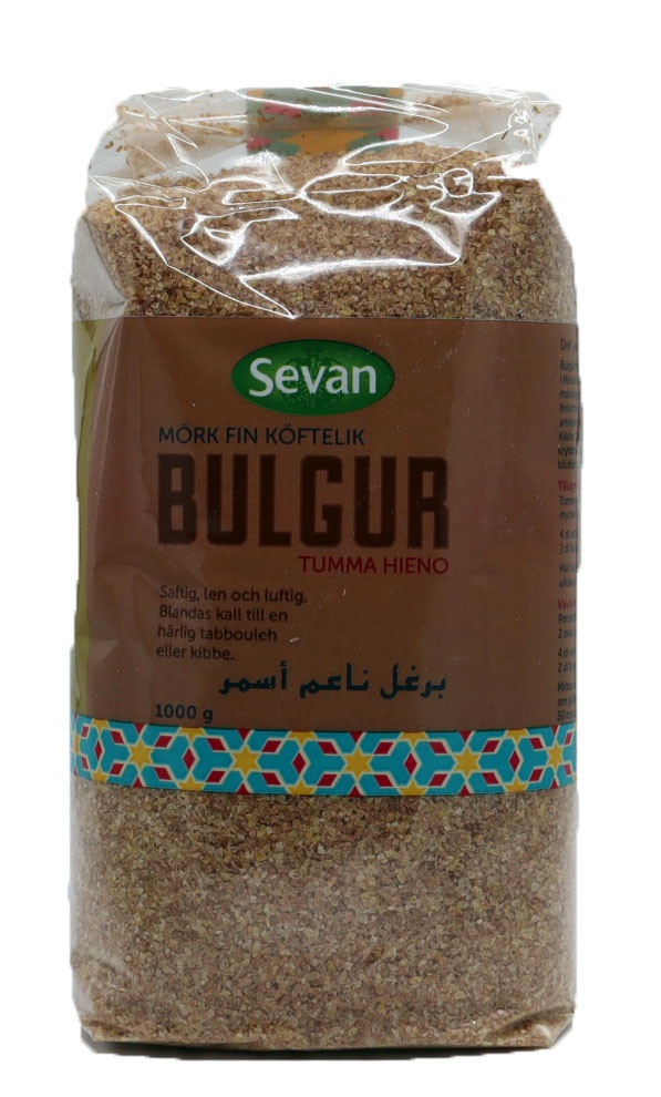Sevan Bulgur Fin Mörk Köftelik 12x1kg