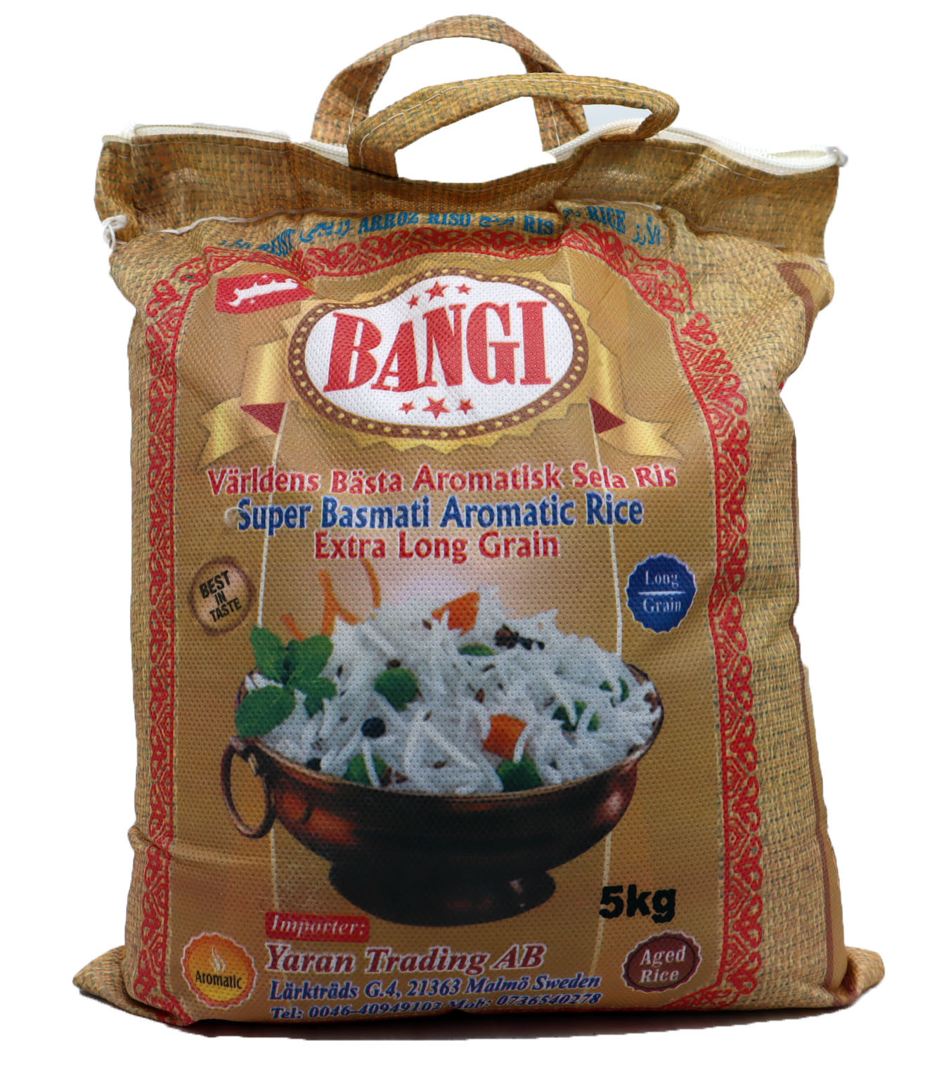 Bangi Basmati Ris 4x5kg