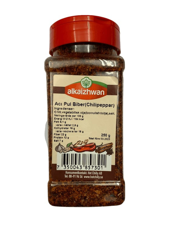 Alkaizhwan Chillipeppar (Aci Pul Biber) 12x250g
