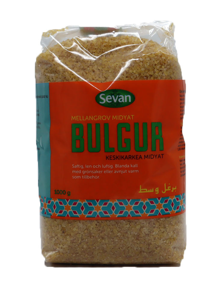 Sevan Bulgur Mellangrov 12x1kg