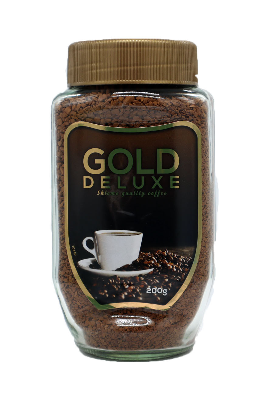 Gold Deluxe Snabbkaffe 6x200g