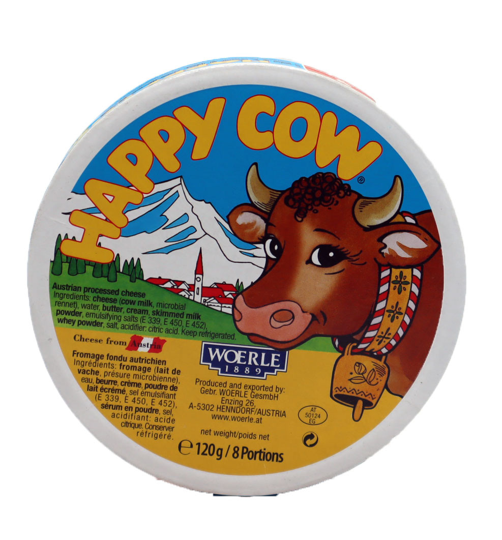 Happy Cow Ost Portion 48x120g