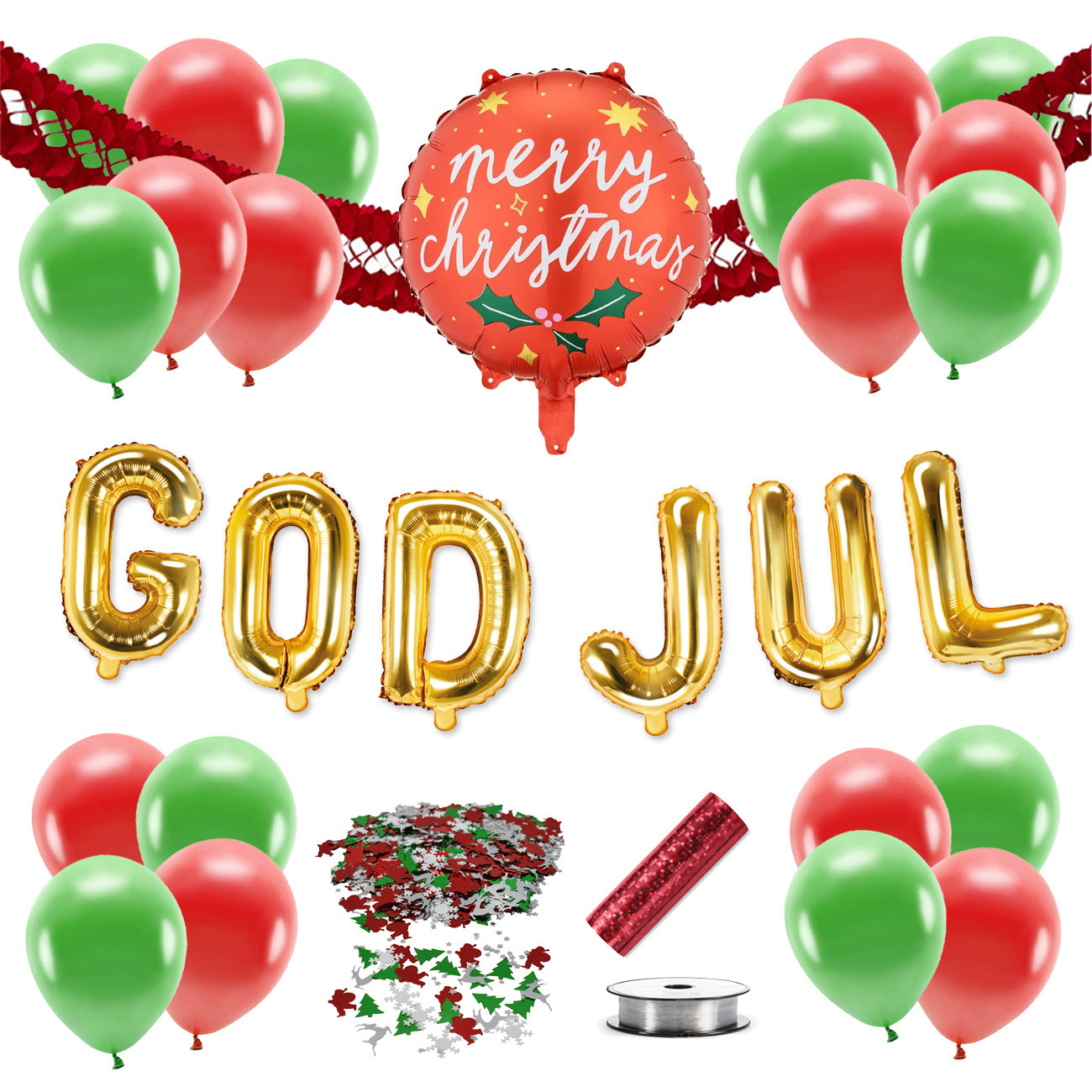 Julfest Dekoration, Paket