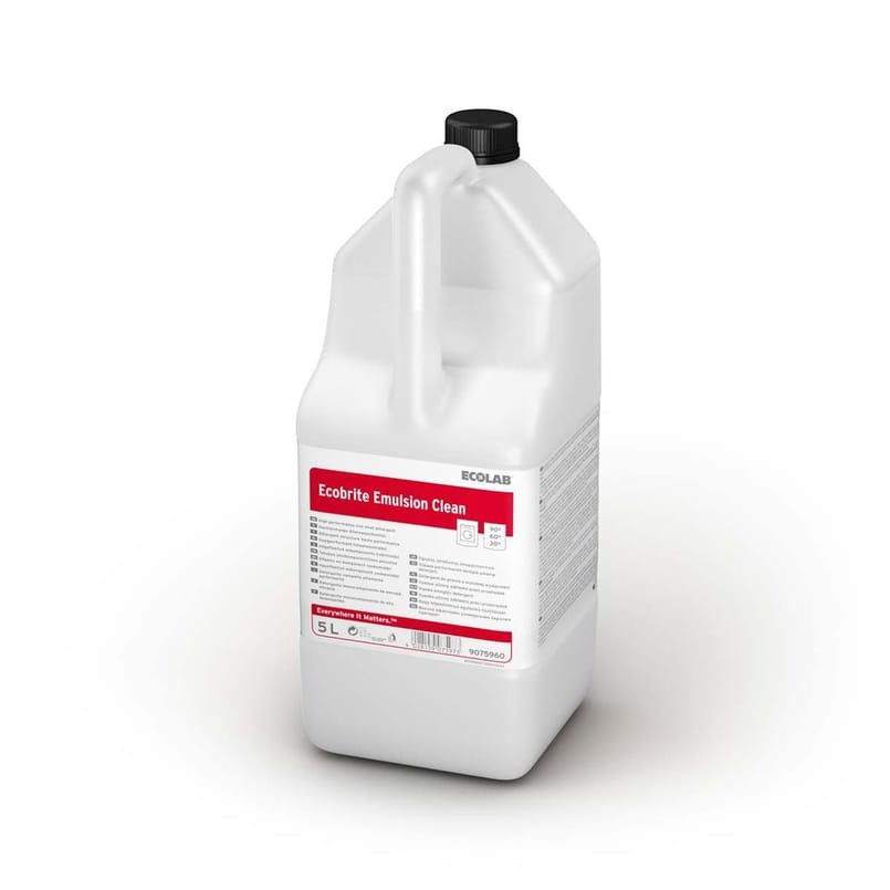 Tvättmedel Ecolab Ecobrite Emulsion Clean 5L