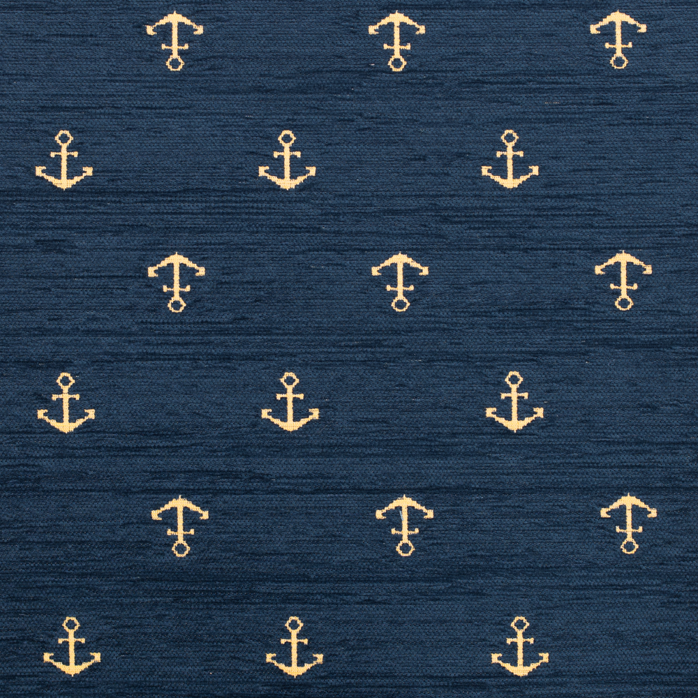 AUŠRA Ankare – Möbeltyg med Klassiskt Ankarmönster