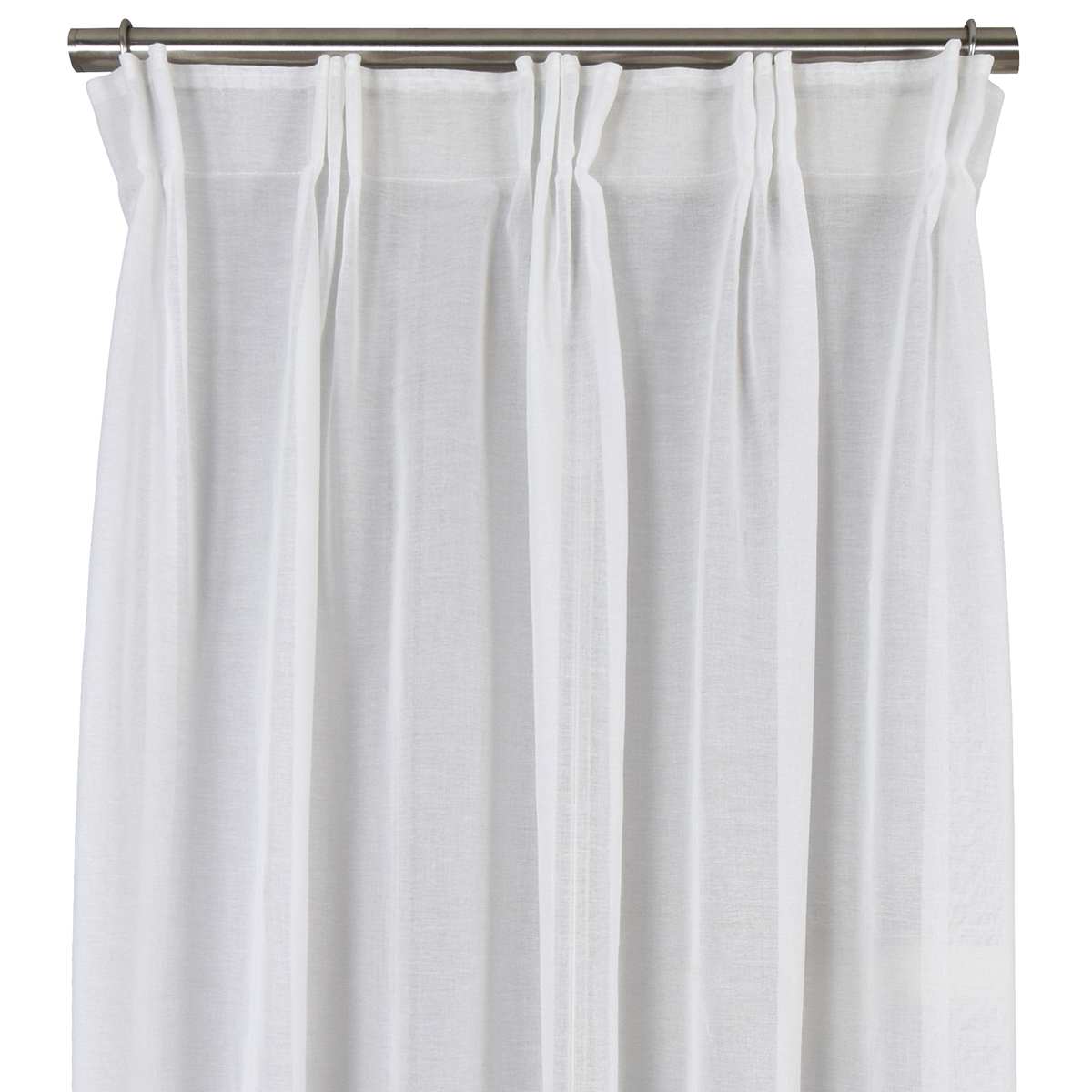 Madison offwhite gardin 2x140x280cm - Hotellgardiner