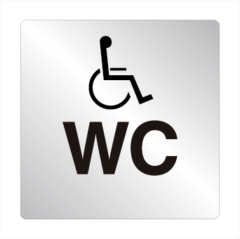 Skylt WC Handikapp