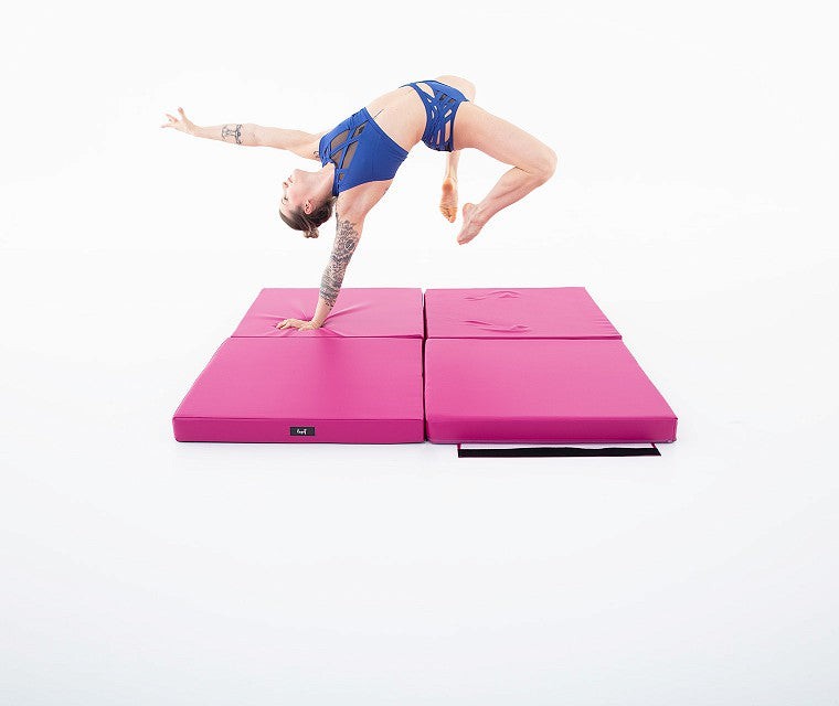 Lupit Pole Crash Mat Square - Multi-Use - Standard - Rosa - 8cm & 12cm