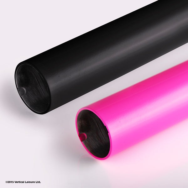 X-Pole Extension/Förlängning 40mm Powder Coated Rosa – 125mm till 1000mm
