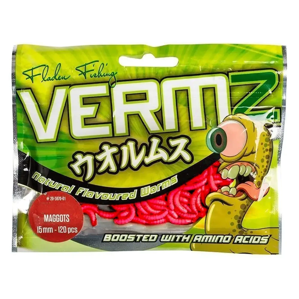 Vermz - Maggots - Red - 120st